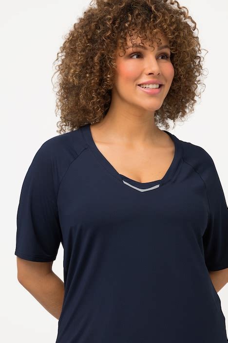 T Shirt Uv Schutz 40 V Ausschnitt Halbarm Recycelt T Shirts Shirts
