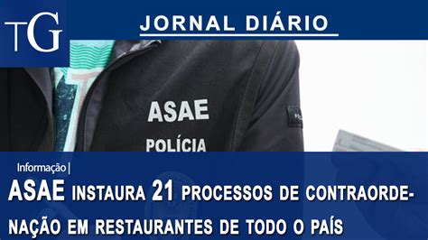 ASAE instaura processos de contraordenação em restaurantes de todo o país Terras de Gaia