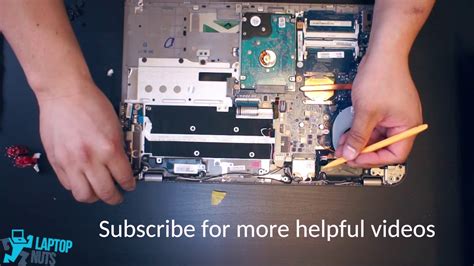 Laptop Toshiba P T Disassembly Take Apart Drive Mobo CPU Other Parts Removal YouTube