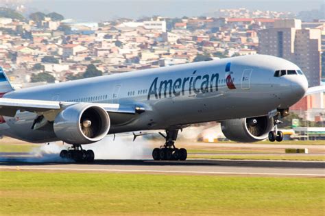 Americanairlinesboeing777landingatsaopaulobrazil Aerotime