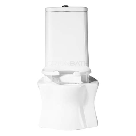 Ortonbath™ Ceramic Squating Pan Asia Best Sell Bathroom Big Tank Ceramic Squat Toilet Squatting