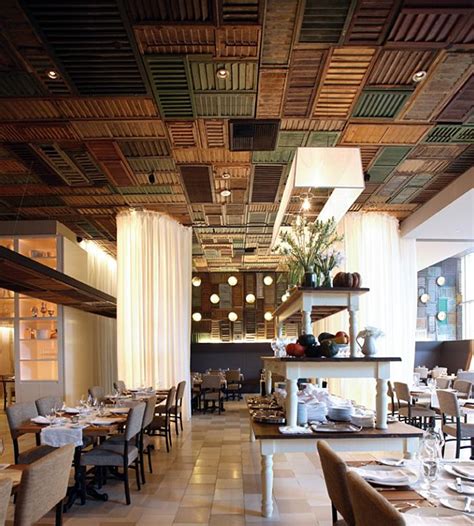 Bar Restaurant Ceiling Design