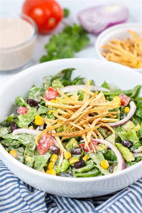 Vegan Southwest Salad A Plantiful Path