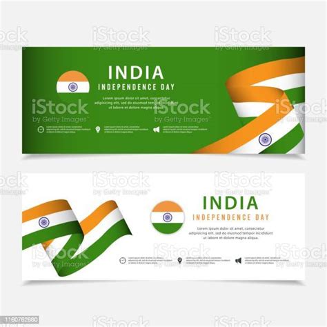인도 독립 일 벡터 템플릿입니다 배너용 디자인 인사말 카드 또는 인쇄 1월에 대한 스톡 벡터 아트 및 기타 이미지 1월 8월 게이트 Istock