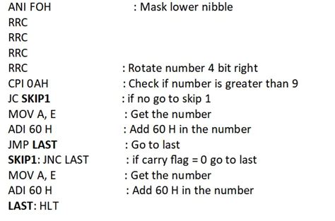 Daa Instruction In 8085 For Bcd Addition