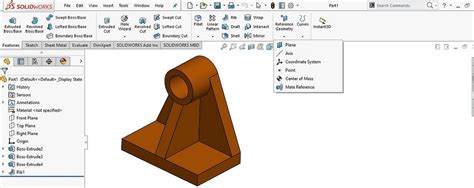 Solidworks Reference Geometry An Imaginary Reference Considered While… By Narayanpure