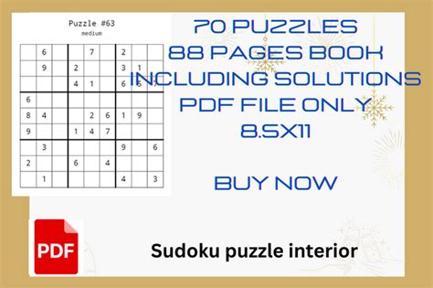 70 Sudoku Medium Puzzles Solutions Graphic By Prottayon Creative Fabrica