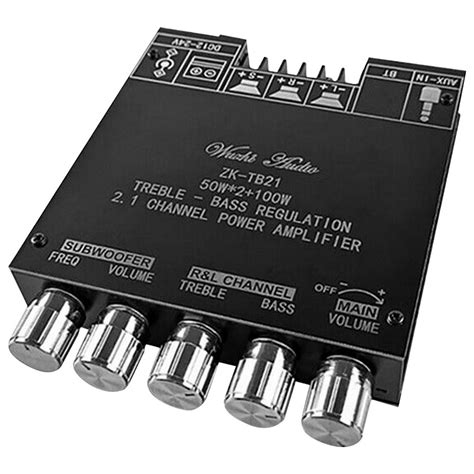 Módulo Amplificador De Audio Bt De 21 Canales Entrada De Audio Aux Bt5