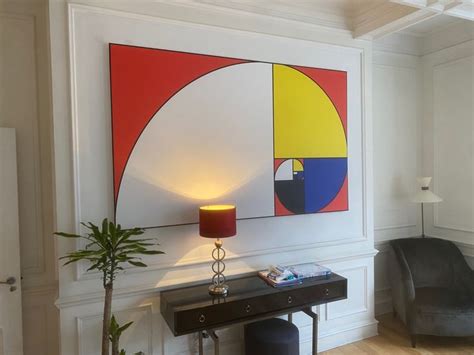 Fibonacci Spiral Art Commission