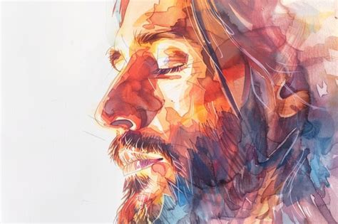 Premium Photo A Realistic Portrait Of A Man With A Beard Suitable For
