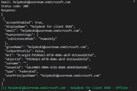 Immunit Microsoft Teams User Enumeration
