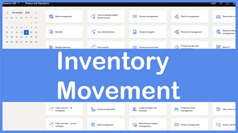 Inventory Movement In Advanced Warehouse Dyanamics Post