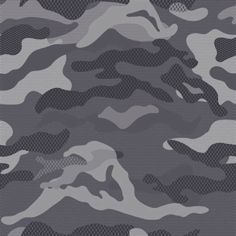 Patrón de camuflaje Vector Premium