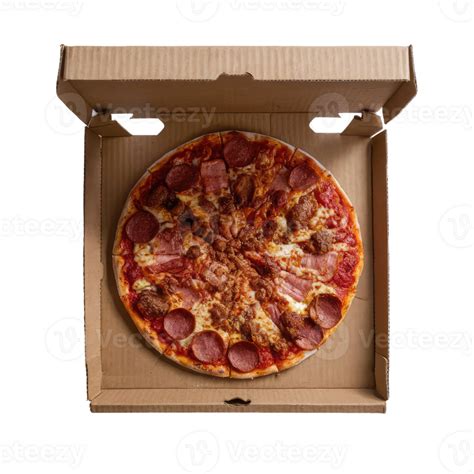 A Delicious Meat Lovers Pizza 47730907 Png