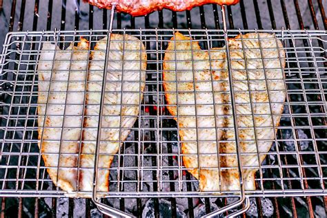 How To Grill Fish In A Grilling Basket Killing Thyme