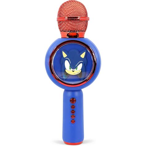 Otl Sonic The Hedgehog Karaoke Microphone And Wireless Blue