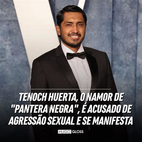Hugo Gloss - O ator Tenoch Huerta, conhecido por...
