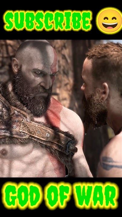 God Of War Kratos And Baldur Fight Scene Shorts Godofwar Youtube