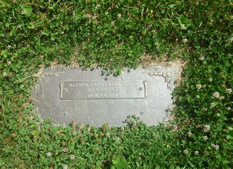Althea Catherine “kay” Duley 1933 1981 Find A Grave Memorial