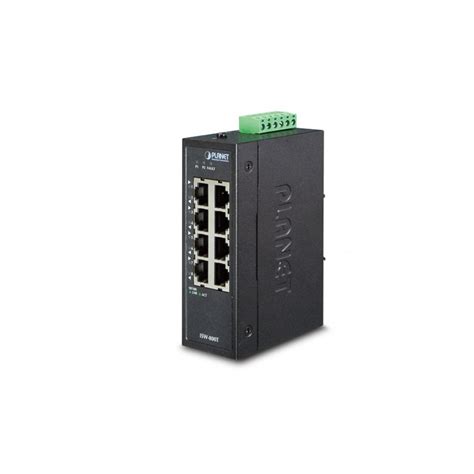 ISW-800T, Коммутатор промышленный, неуправляемый, 8-портов 10/100Мб/с ...