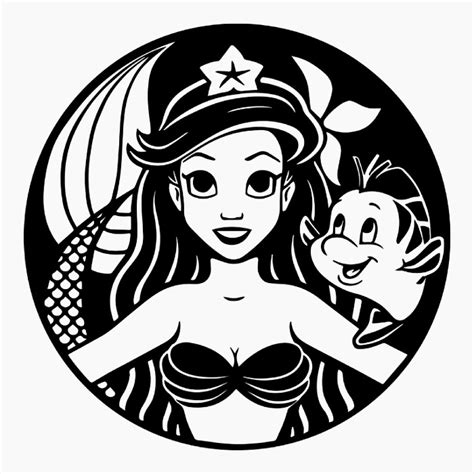 Camiseta Premium Unisex Little Mermaid Starbucks De Tatowapo