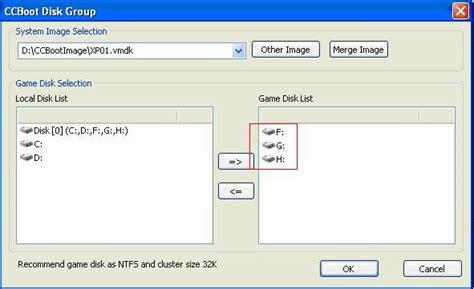 how to use game disk in ccboot diskless boot and iscsi boot software