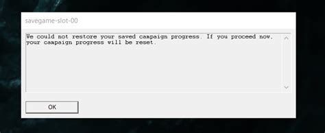 game unable to save r controlgame