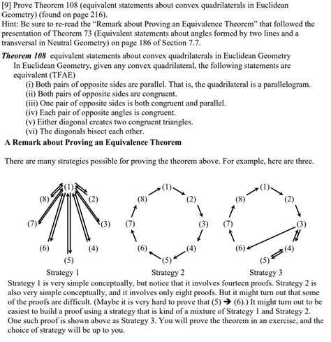 [9] prove theorem 108 equivalent statements about