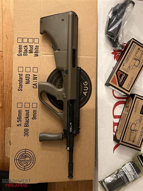 Steyr Aug Nato Non Wa Sales Only With Arid Trigger And Corvus Parts Northwest Firearms