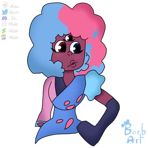 First Fusioncotton Garnet By Me Rstevenuniverse