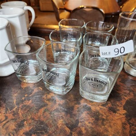 K90 Jack Daniels Glasses Leftover Treasures