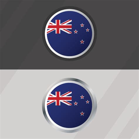 New Zealand Round Flag Template 45999854 Vector Art At Vecteezy