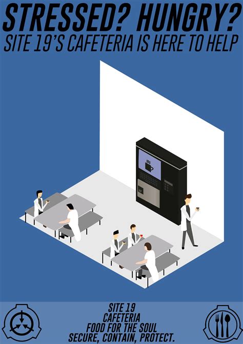 Site Cafeteria Poster Feat Scp 294 Scp