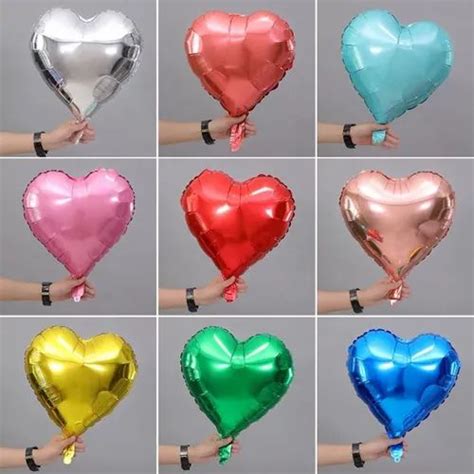 Birthday Latex Foil Heart Shape Foil Balloon At Rs Piece In Surat