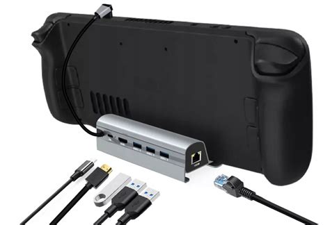 Hub Usb C Do Steam Deck Hdmi 4k 60hz Usb 3 0 Pd Sklep Opinie Cena W