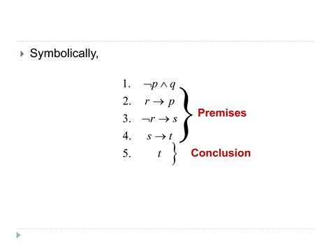 Rules Of Inference In Discrete Structures Pptx Programming Languages Computing