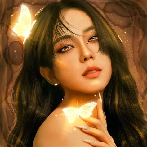Jisoo Fanart Fan Art Dark Photography Jungkook Fanart