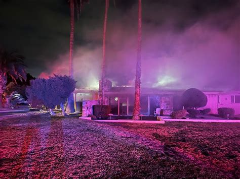 Firefighters Pull Man From Burning Home He Was Pronounced Dead At Hospital