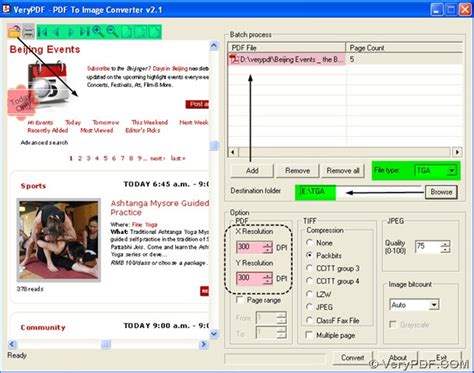 How To Convert Pdf To Clearer Tga With Pdf To Image Converter Verypdf Knowledge Base