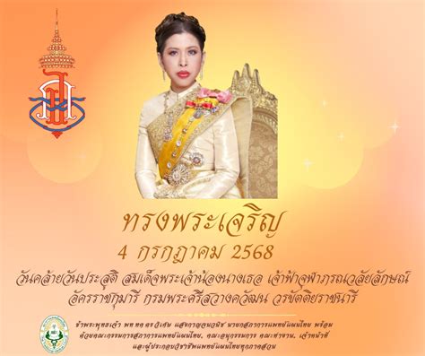 สภาการแพทย์แผนไทย 4 กรกฎาคม 2568 วันคล้ายวันประสูติ สมเด็จพรเจ้าน้องนางเธอ