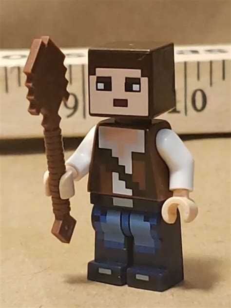 Lego Minecraft Skin 3 Minifigure Pixelée Blister Pack Minecraft 853610