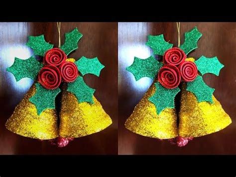 CAMPANAS NAVIDEÑAS de BOTELLAS PLÁSTICAS Adornos navideños con