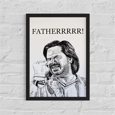 Douglas Reynholm Father The It Crowd Limited Print Etsy Uk