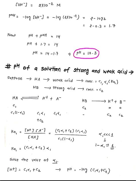 Ionic Equilibrium Lecture 5