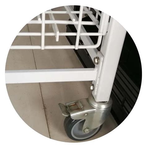 Steel Wire Dump Bins With Wheels Used In Store Or Supermarket Buy