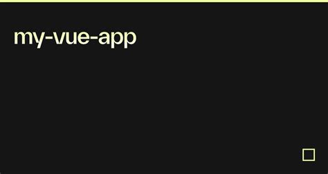 my vue app codesandbox