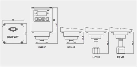 Cdm610h Capacitance Diaphragm Manometer Module Vacuum Gauge 1500torr Tradekorea