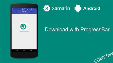 Xamarin Android Tutorial Download File With Progressbar Youtube