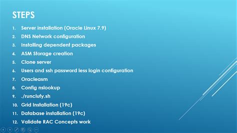 Oracle 19c Rac Installation Part I Oracle Linux 79 Installation