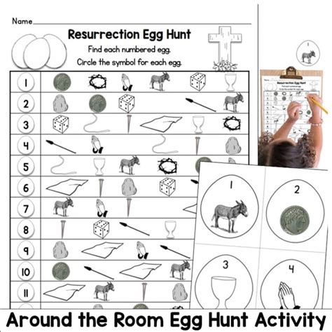 Resurrection Eggs Christian Easter Activities Religious Easter Egg Set Book